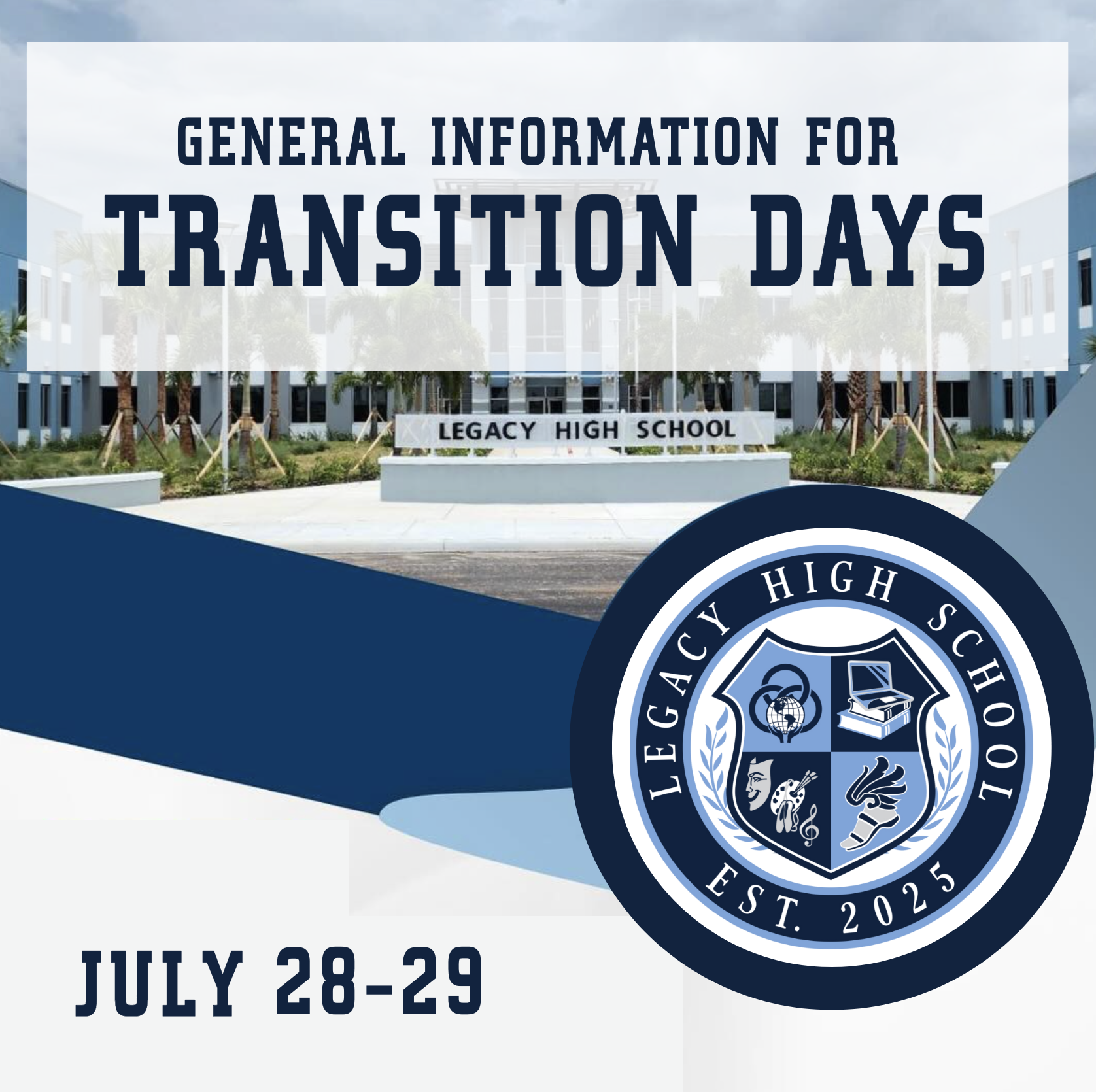 Legacy Welcomes Lions with Transition Sessions – Legacy High School